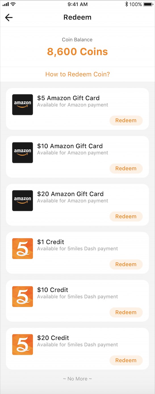 How to Earn and Use 5miles Coins and Redeem Rewards